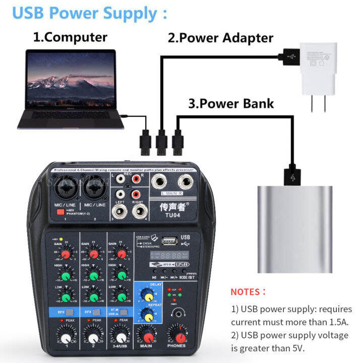 Professional Studio Recording Sound Mixing Console 4 Channels Audio ... Professional Studio Recording Sound Mixing Console 4 Channels Audio ...