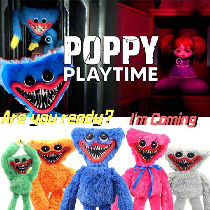 40cm Poppy Playtime Huggy Wuggys Plush Toy Horror Game Doll Monster ...