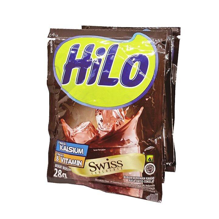 HiLo - Swiss Chocolate - Paket 5 sachet | Lazada Indonesia