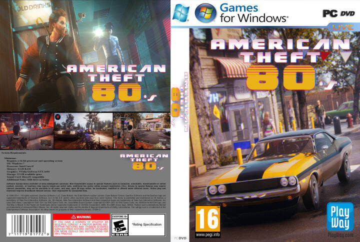 American Theft 80s PC GAME [Offline INSTALLATION] | Lazada