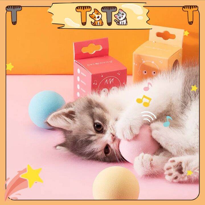 Ti Ti Cat toy interactive ball catnip cat training toy pet ball touch ...