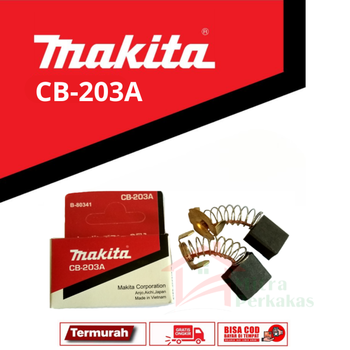 Carbon Brush / CB 203A - Makita | Lazada Indonesia