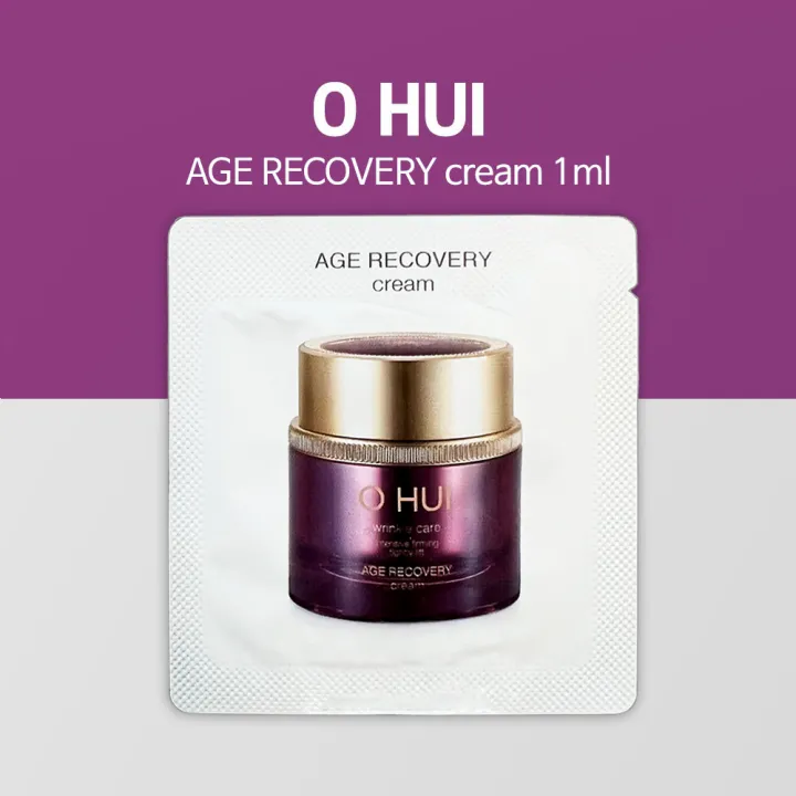 OHUI Age Recovery Cream 1ml x 5ea / Firming / Lifting / Moisturizing ...