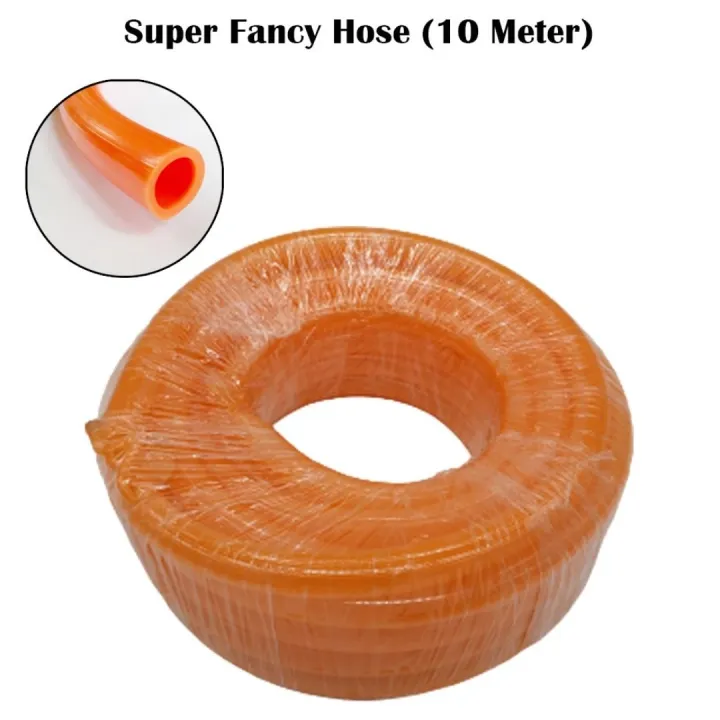 High Quality Pvc Heavy Duty Fancy Hose / Paip Getah (10meter) | Lazada