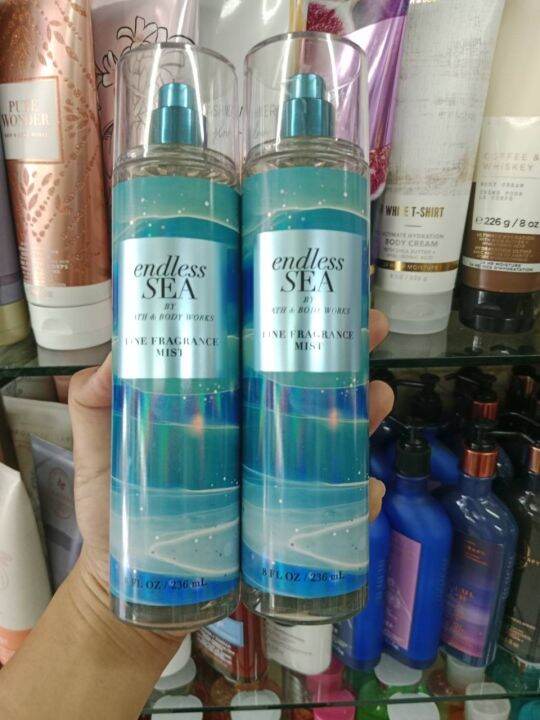 สเปรย์ bath & body works fragrance mist กลิ่น Endless Sea 236ml.ของแท้ ...