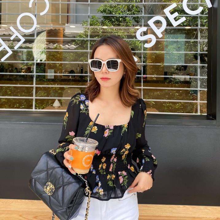 GHFTH han14416 MyWay Brand : Top Flower Black 👋ปัดซ้ายที่รูปเพื่อดูขนาด ...