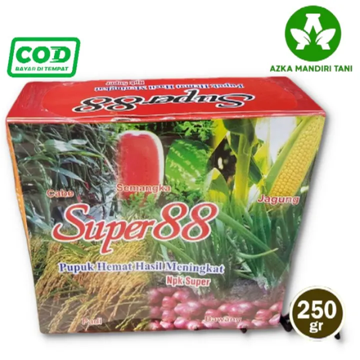 Pupuk NPK super88 250 gr | Lazada Indonesia