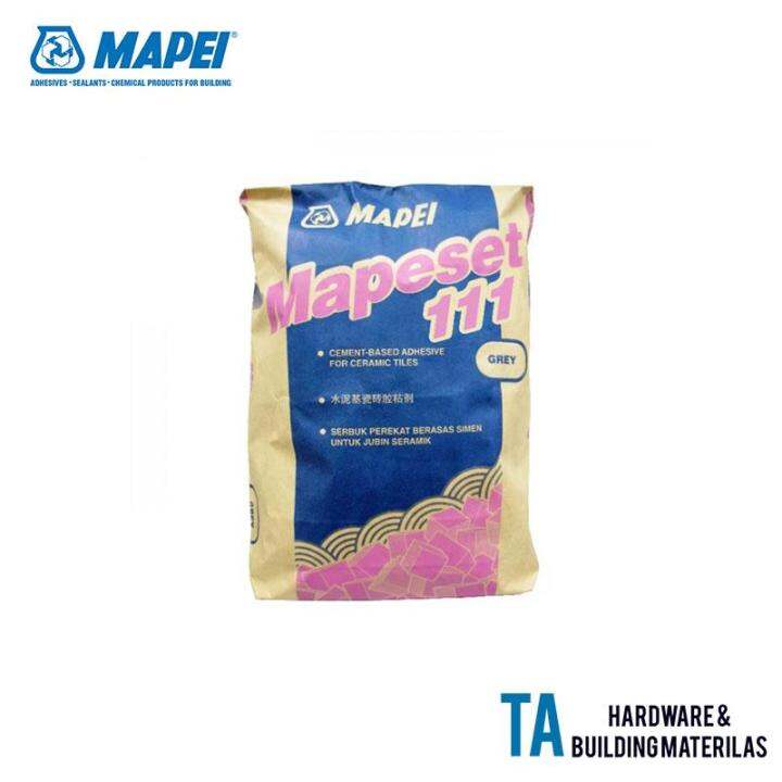 Mapei Mapeset 111 Cementitious Adhesive For Installation Of Ceramic ...