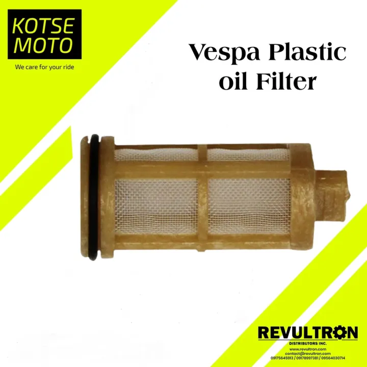 "VESPA PLASTIC OIL FILTER NET FOR Vespa Sprint/Primavera/GTS/ S125 ...