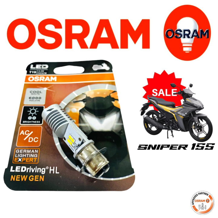 Yamaha Sniper 155 | Motorcycle LED T19 OSRAM LEDriving HL Bulbs SUPER ...