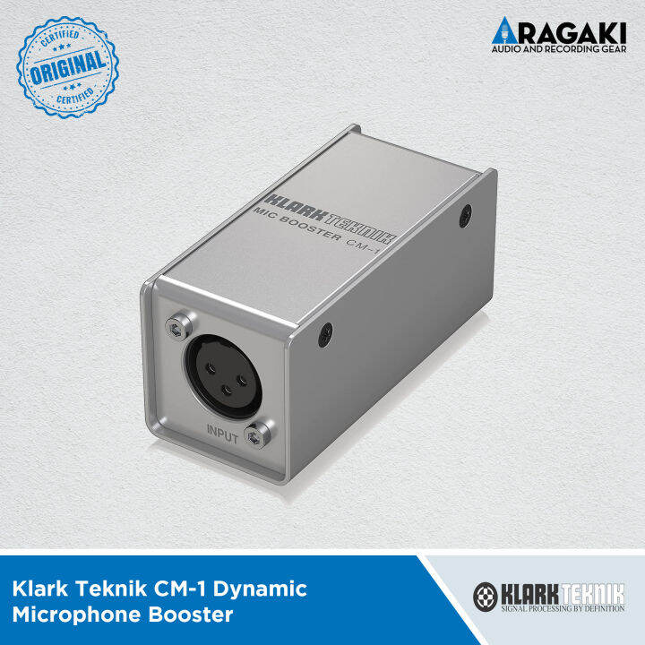 Klark Teknik CM-1 Dynamic Microphone Booster | Lazada PH