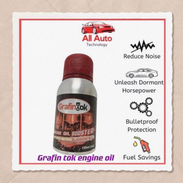 Grafin Tok Engine Oil Booster 120ml Unleash Dormant Horsepower ...