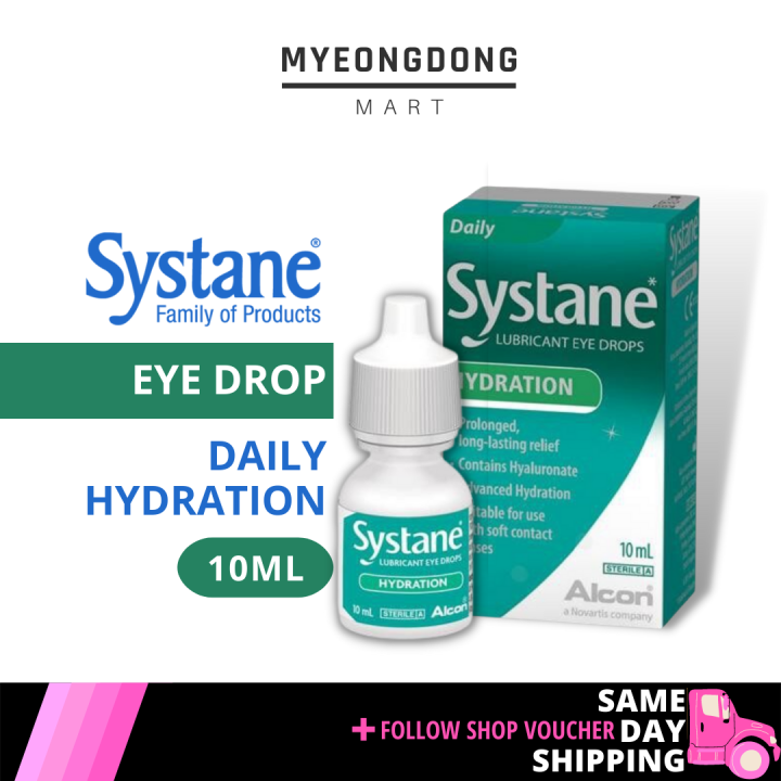 Alcon Systane Daily Hydration Lubricant Eye Drop 10ml | Lazada Singapore