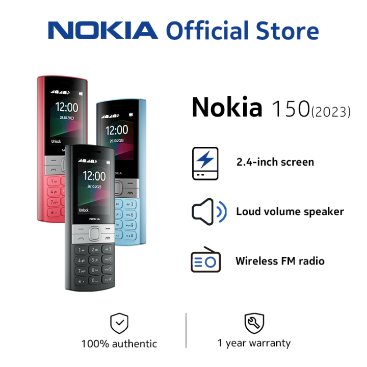 Nokia 150（2023） DUAL SIM | Feature Phones 2.4" + | FM RADIO | MEMORY ...