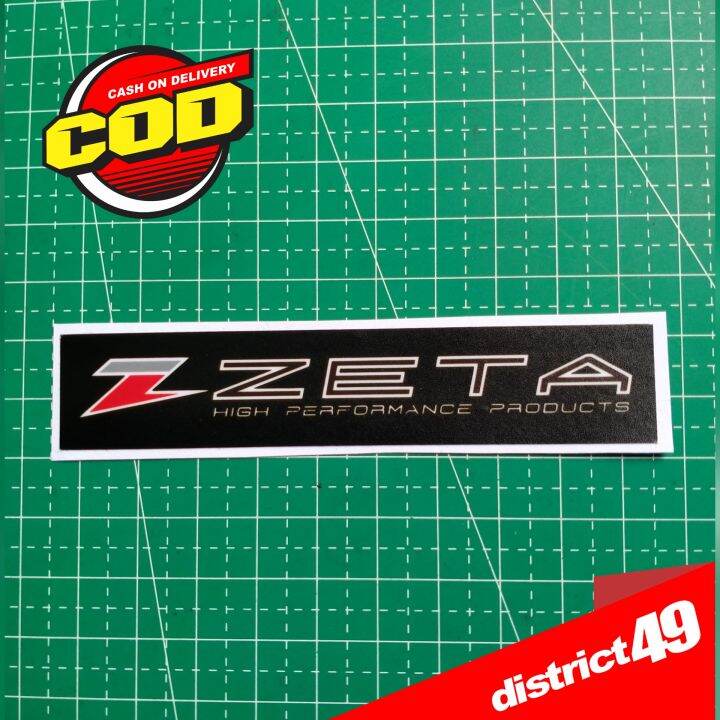Stiker Print Cut Laminasi Glossy Tahan Air - Stiker ZETA - Stiker Motor ...