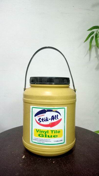 Sakura Stik-All Vinyl Tile Glue (1 Gallon) | Lazada PH