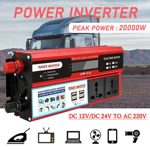 20000W Original Power inverter Solar inverter DC 12V/ 24V to AC 110V ...