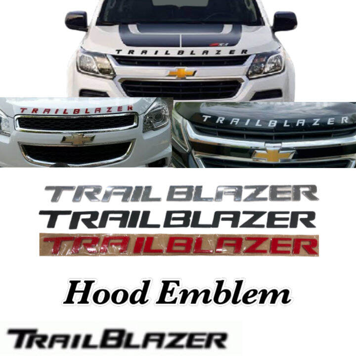 CP TRAILBLAZER Letters Car Auto Front Hood Emblem Badge Sticker Logo ...