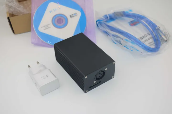 DMX512 Stage Light Controller Box HD512 Universal USB DMX Dongle 512 ...