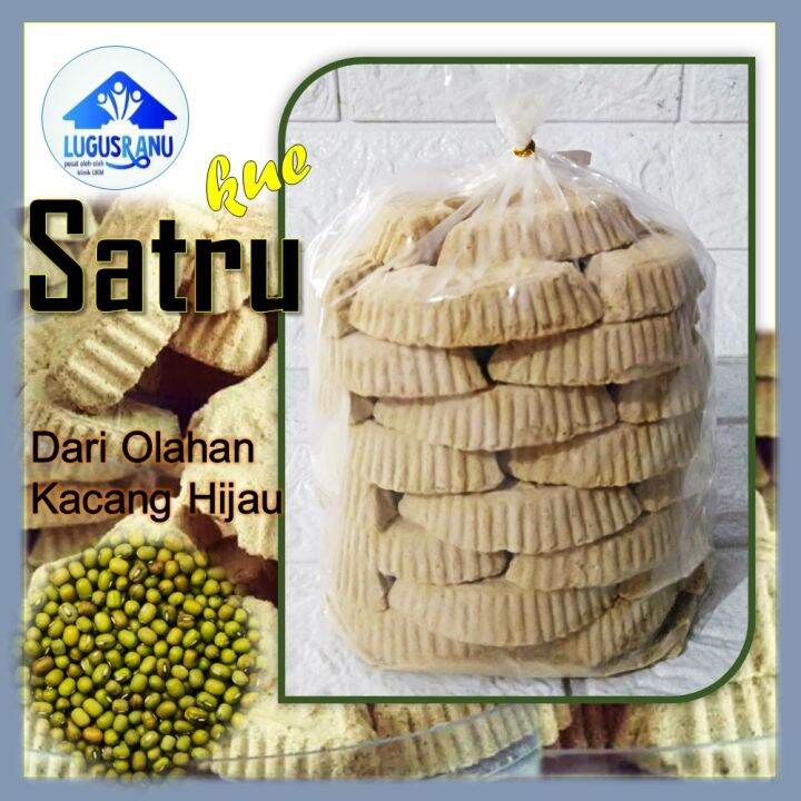 Kue Satru Kue Kering Olahan Kacang Hijau Camilan Ringan Pas Kumpul ...