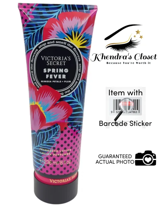 VICTORIAS SECRET LOTION - VS LOTION - VICTORIAS SECRET SPRING FEVER ...