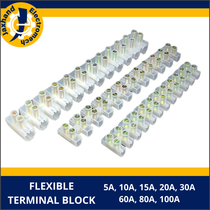 Flexible Terminal Block 5A / 10a / 15A / 20A / 30A / 60A / 80A / 100A ...