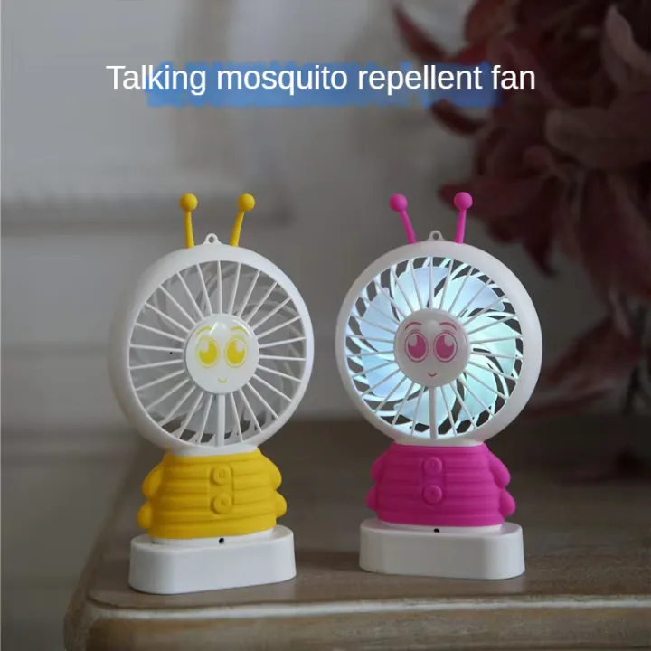 Artificial Intelligence Voice Small Fan mini portable cute USB ...