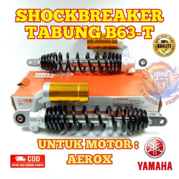 ORI shockbreaker tabung aerox shok belakang aerox original skok sokbreker sok aerox shock ...