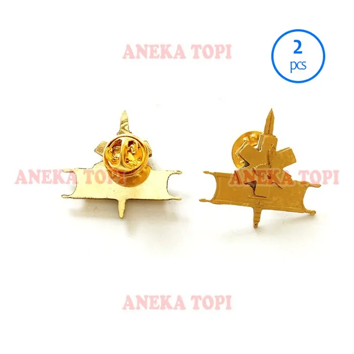 Pin Tunas Kelapa Pramuka Lencana Pin Pramuka Ful Logam Kuningan Pin ...