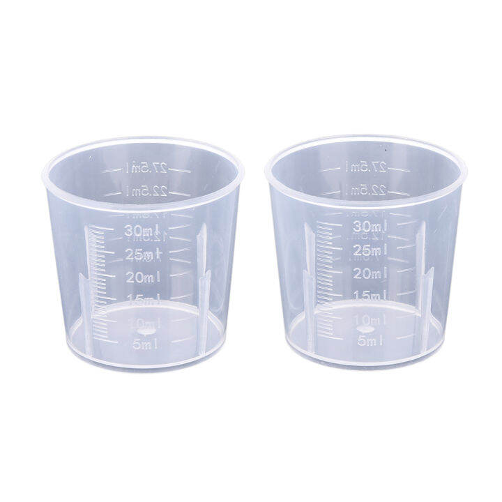 20-1000ml Clear Plastic Graduated Measuring Cup For Baking Beaker ...