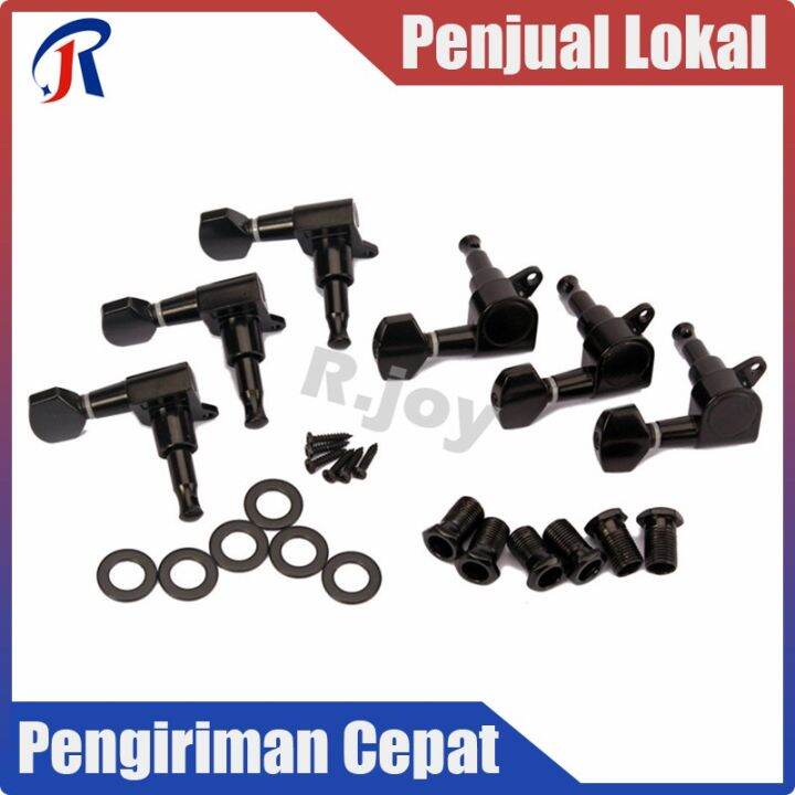 Dryer Putaran Gitar Tuning Peg Groover D12 Stainless Impor | Lazada ...
