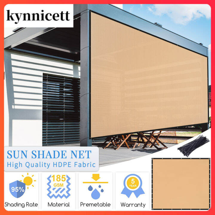【5 Years Warranty】Sun Shade Net Beige Awning Mesh Canopy High Quality ...