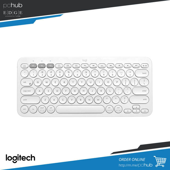 Logitech K380, wireless keyboard white, BT, multi-device pn: 920-009580 ...