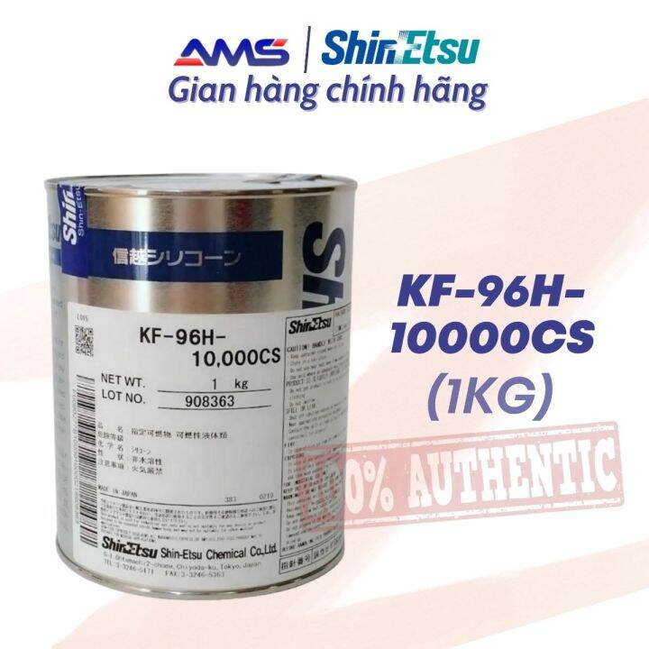 Dầu silicon Shinetsu KF-96H-10000CS bôi trơn chịu nhiệt, cách điện không độc hại, không mùi, bôi ...