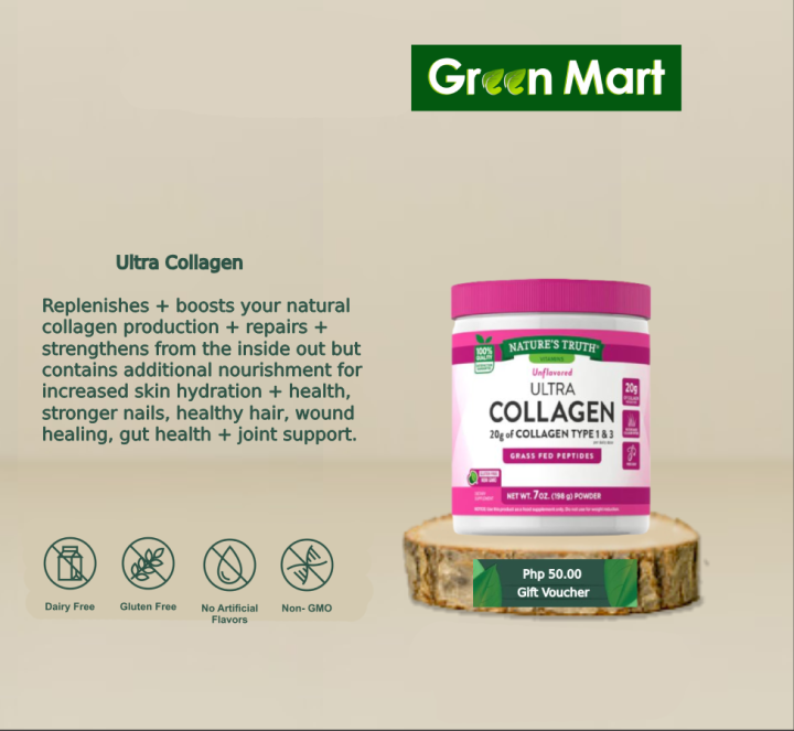 Nature's Truth Ultra Collagen Powder 198G | Lazada PH