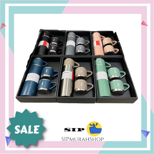 Termos sultan Elegan Simple Air Minum Tahan panas / Dingin Polos Vacuum ...