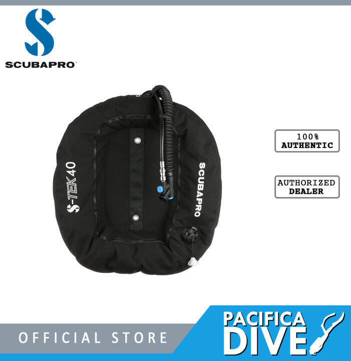 SCUBAPRO, S-Tek Donut Wing 40, Black | Lazada PH