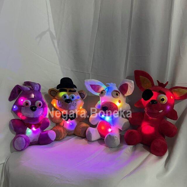 Boneka Freddy's FNAF LED Mainan Five Night At Freddy Security Breach ...