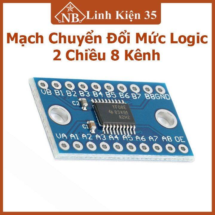 Mạch chuyển đổi mức logic 2 chiều 8 kênh TXS0108, bộ đệm bảo vệ board, tránh hư hỏng | Lazada.vn