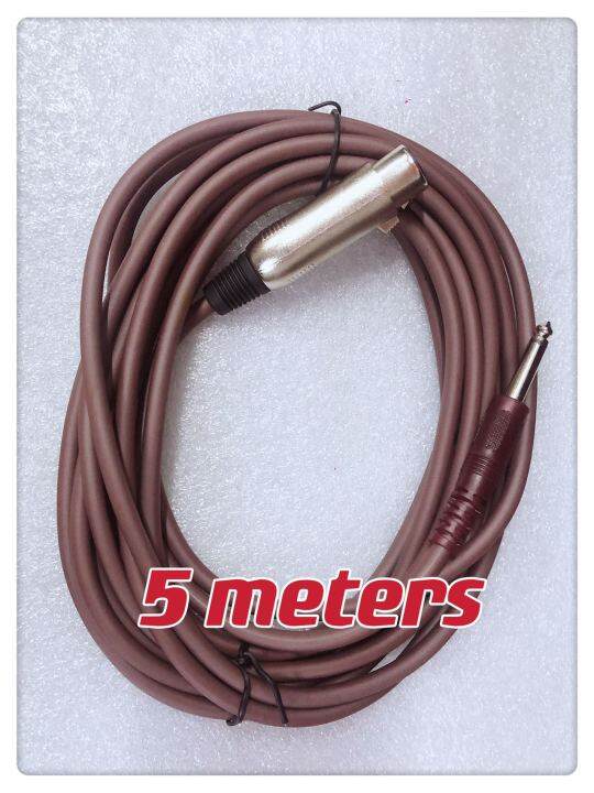 Microphone wire 5 meters/10meters long (RANDOM WIRE COLOR)[Tested ...