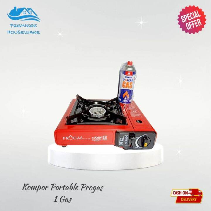 Kompor Portable Progas Paket 1 Gas | Lazada Indonesia
