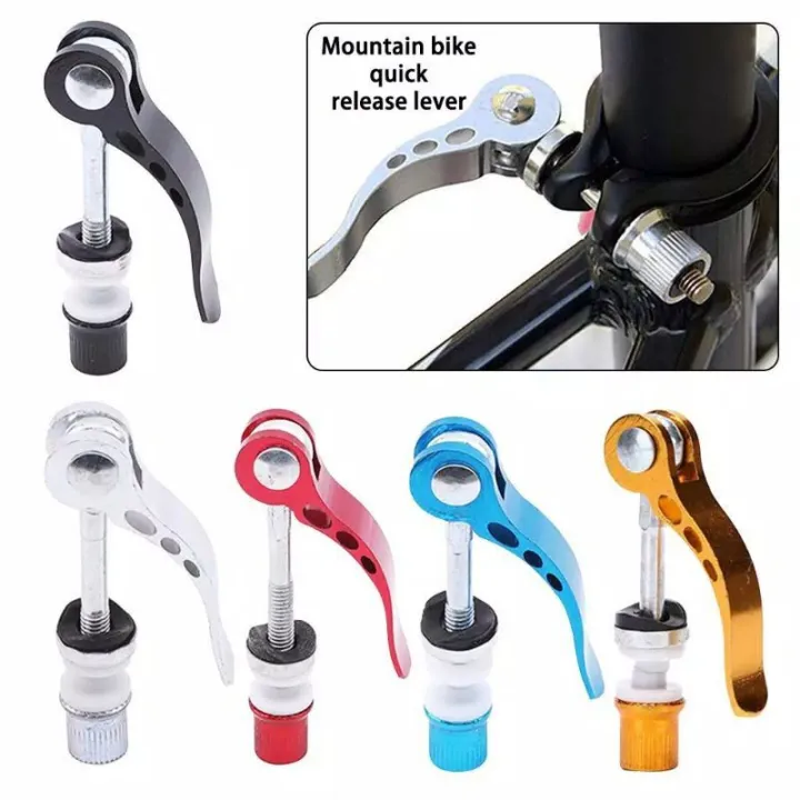 Quick Release Alloy Seatpost Klem QR Baut Tiang Sepeda Lipat MTB DLL ...