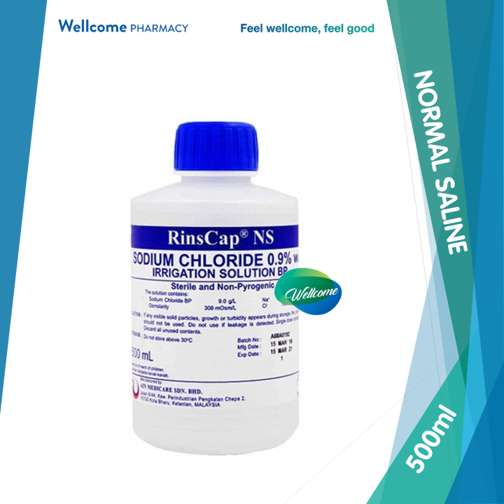 Ain Medicare RinsCap® NS Sodium Chloride 0.9% Irrigation Solution ...