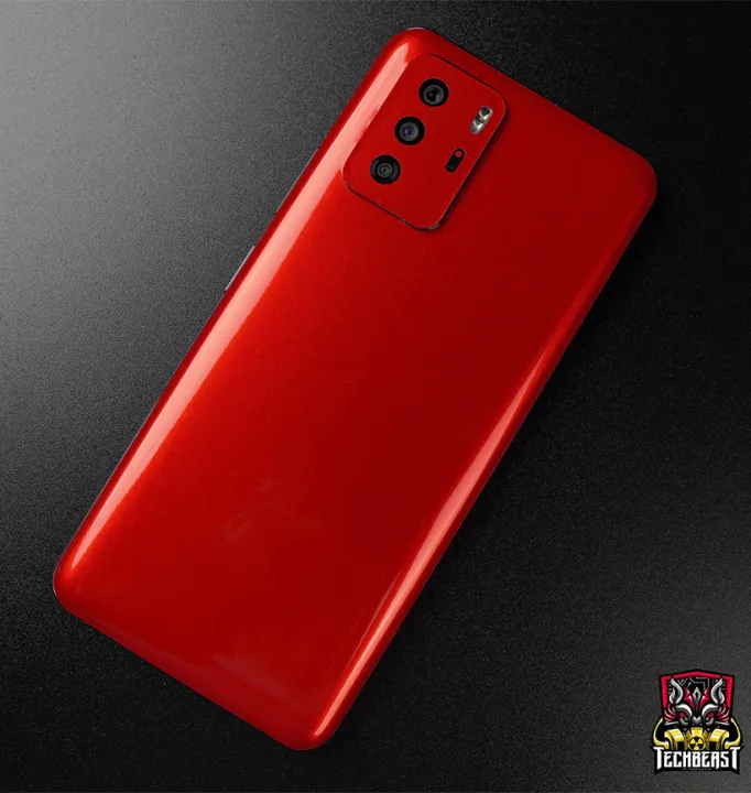 Ruby Red Skin Vinyl Wrap Universal Techbeast ( PM YOUR PHONE MODEL ...