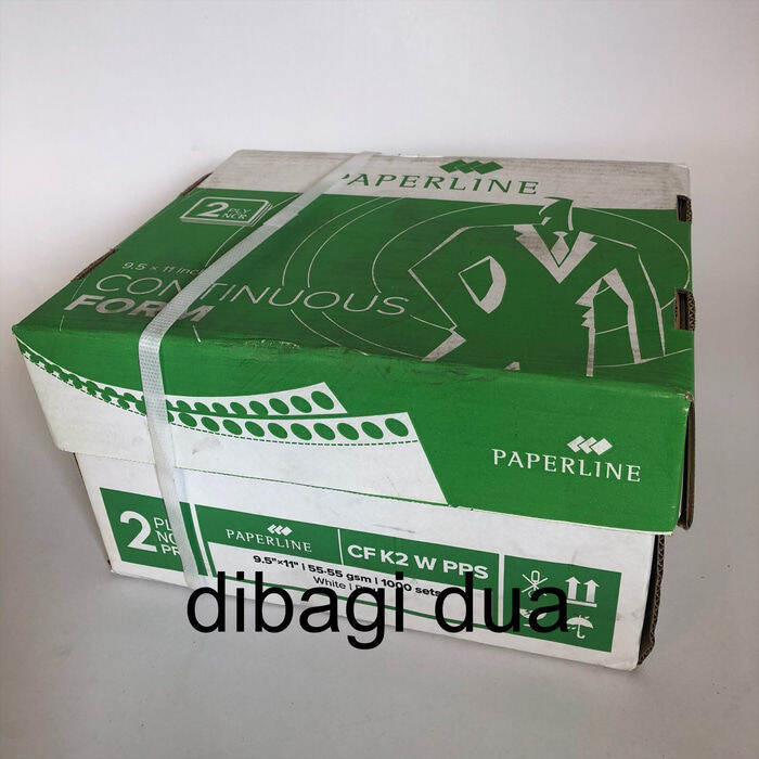 Kertas Computer CF 2 Ply NCR PRS 9.5x11 Inch 2000 Lembar (PM) PAPERLINE ...