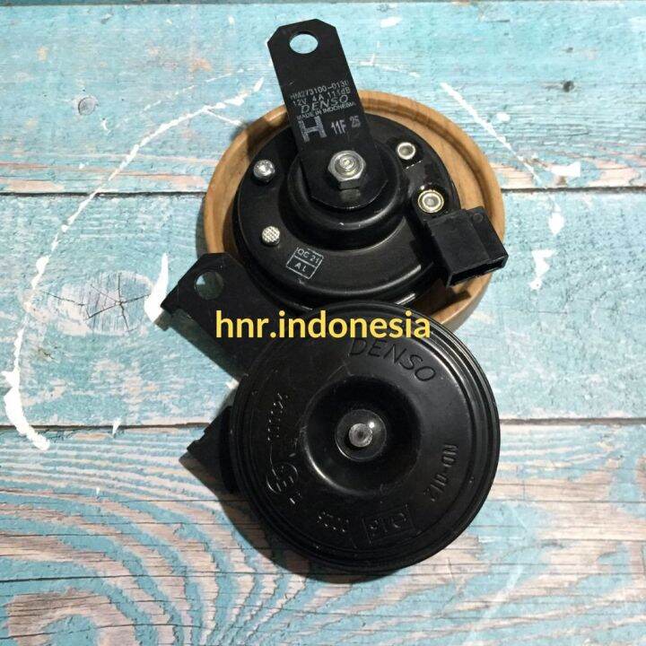 Klakson LH 12v Low dan High Per Set Barang Original DENSO | Lazada ...