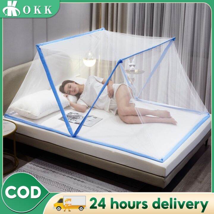 foldable ♛(1.9M1.8M) Extra Large Foldable Mosquito Net Portable ...