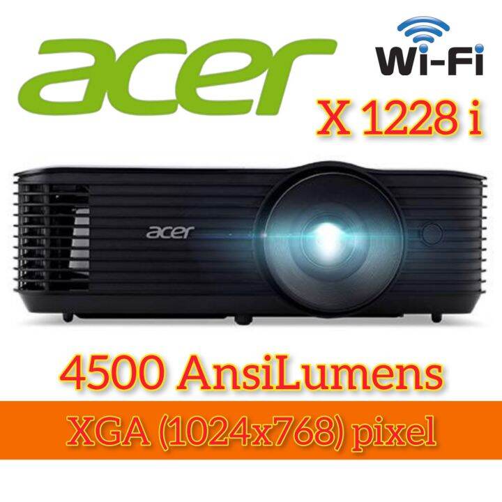 Projector Acer X1228i XGA 4500 Ansi Lumens รับประกัน 3 ปี Onsite pick ...