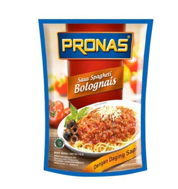 Pronas Spaghetti Bolognese Sauce Pouch [175g] | Lazada Indonesia