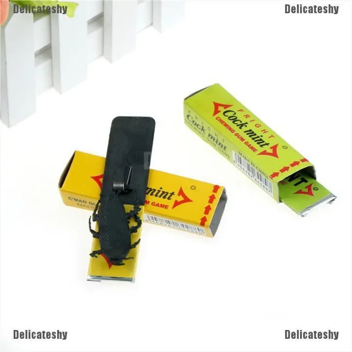 [READY STOCK] Chewing Gum Cockroach Prank Toy Mainan Prank Lipas Palsu ...